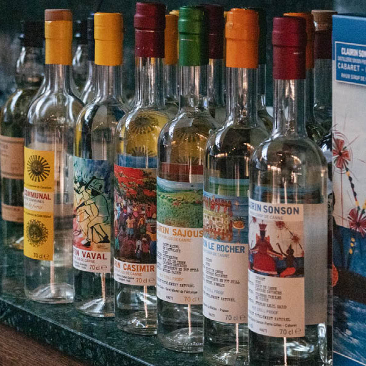 Rum tasting at Cane Rum Society