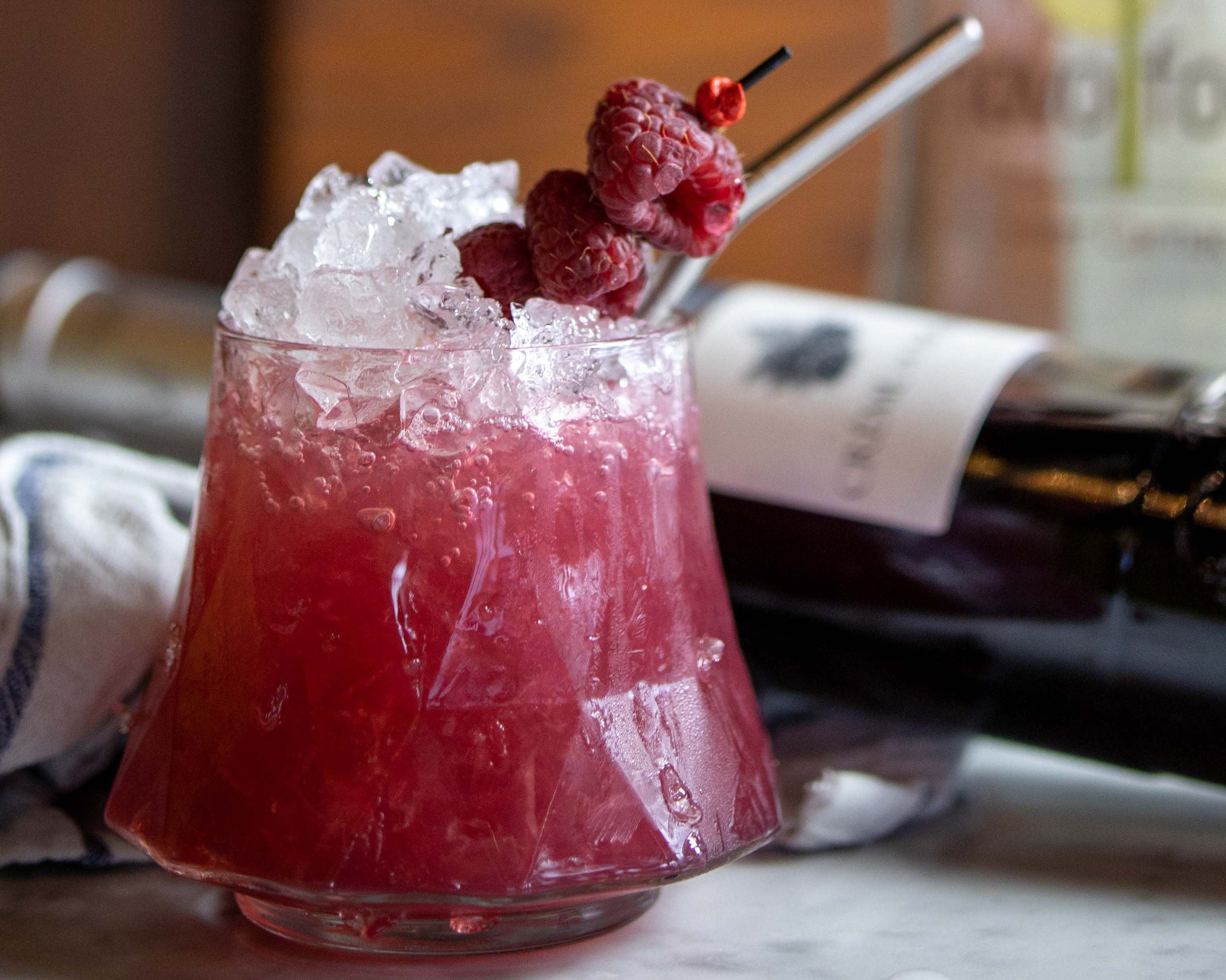 Essential bar consumables: straws, picks, napkins